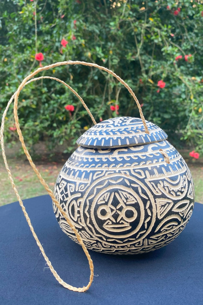 Hand-Carved Coconut Bowl – Cannibal Art