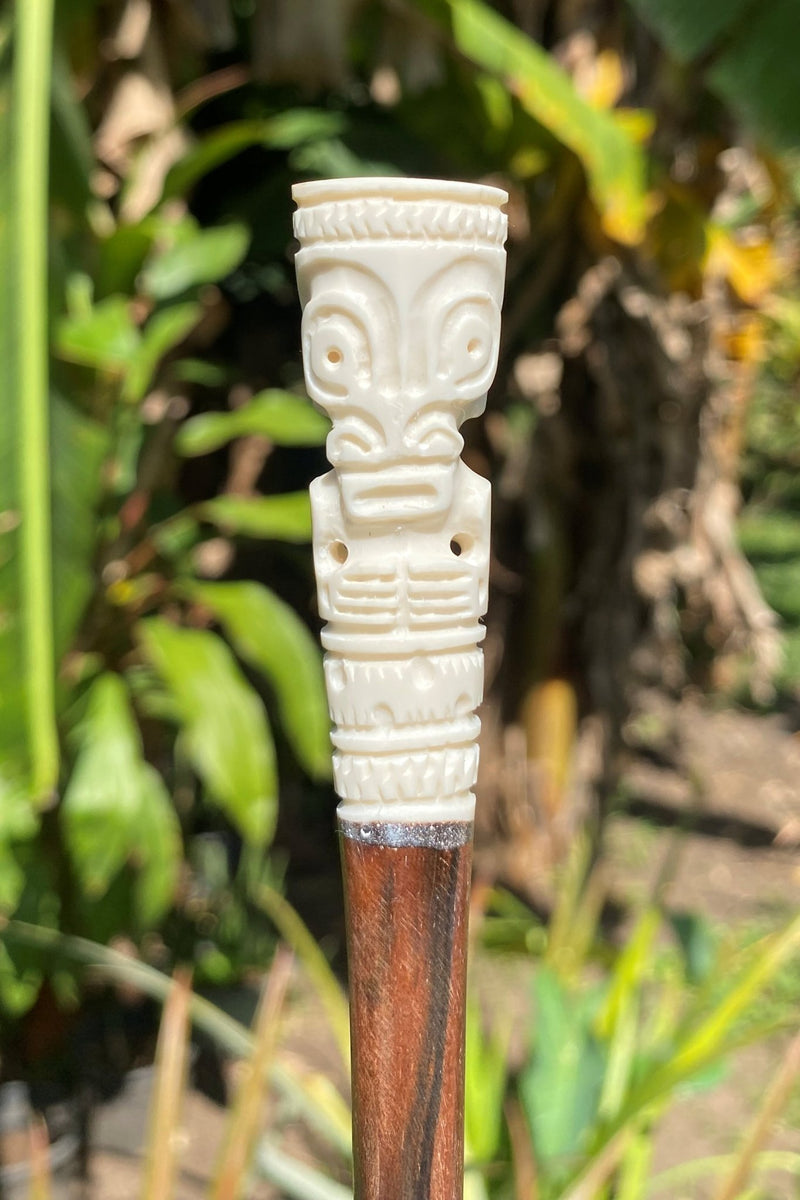 Marquesan Tiki hair accessorie – Cannibal Art