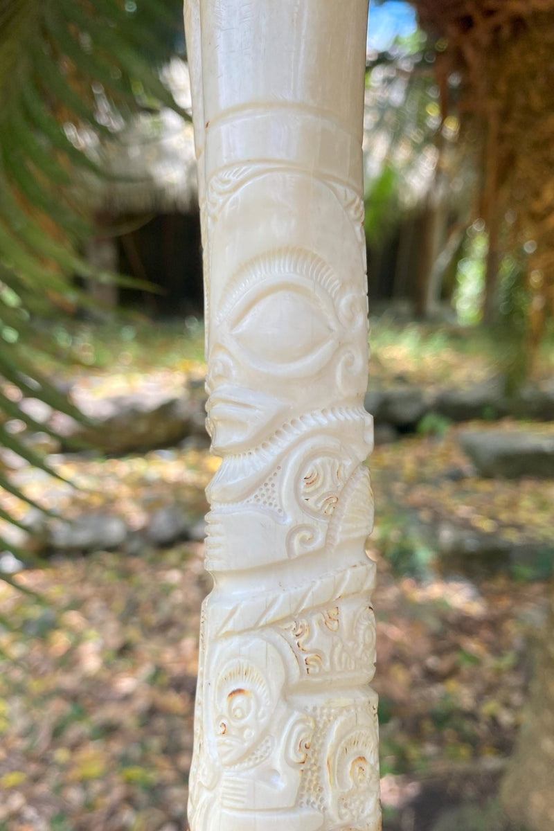 Marquesan adze - Kee toki – Cannibal Art