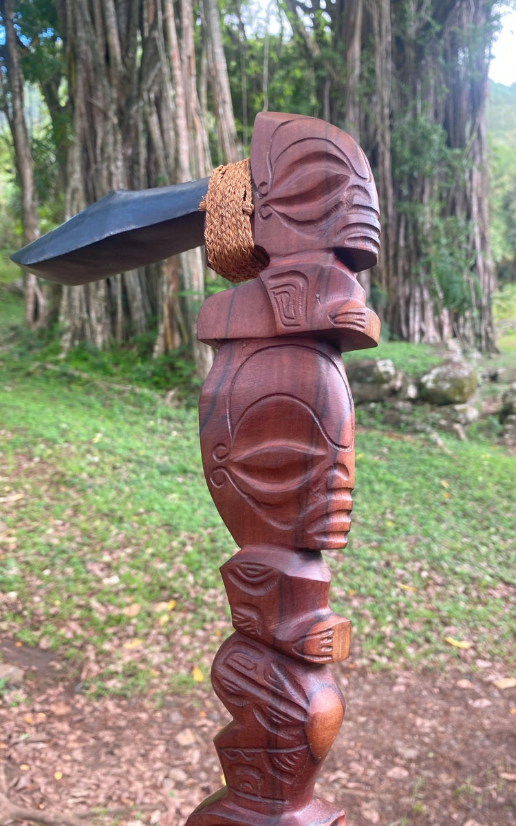 Marquesan adze - Kee toki – Cannibal Art