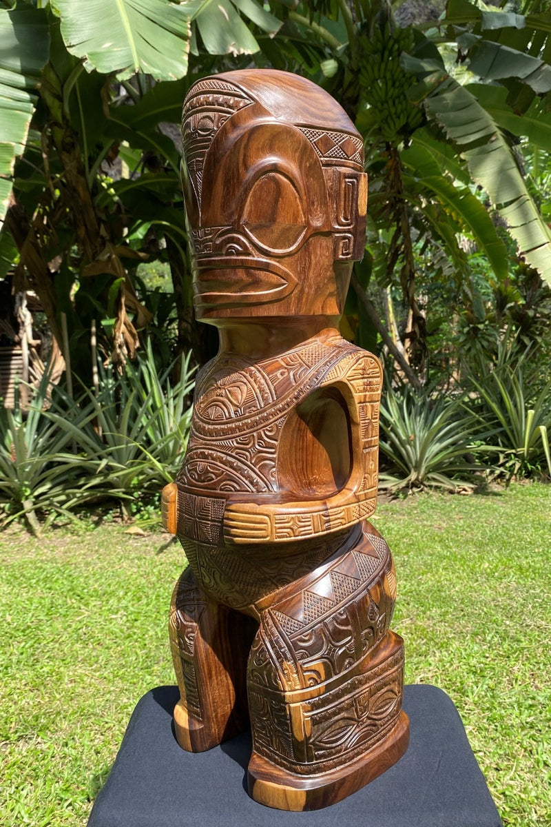 Marquesan tiki sculpture – Cannibal Art