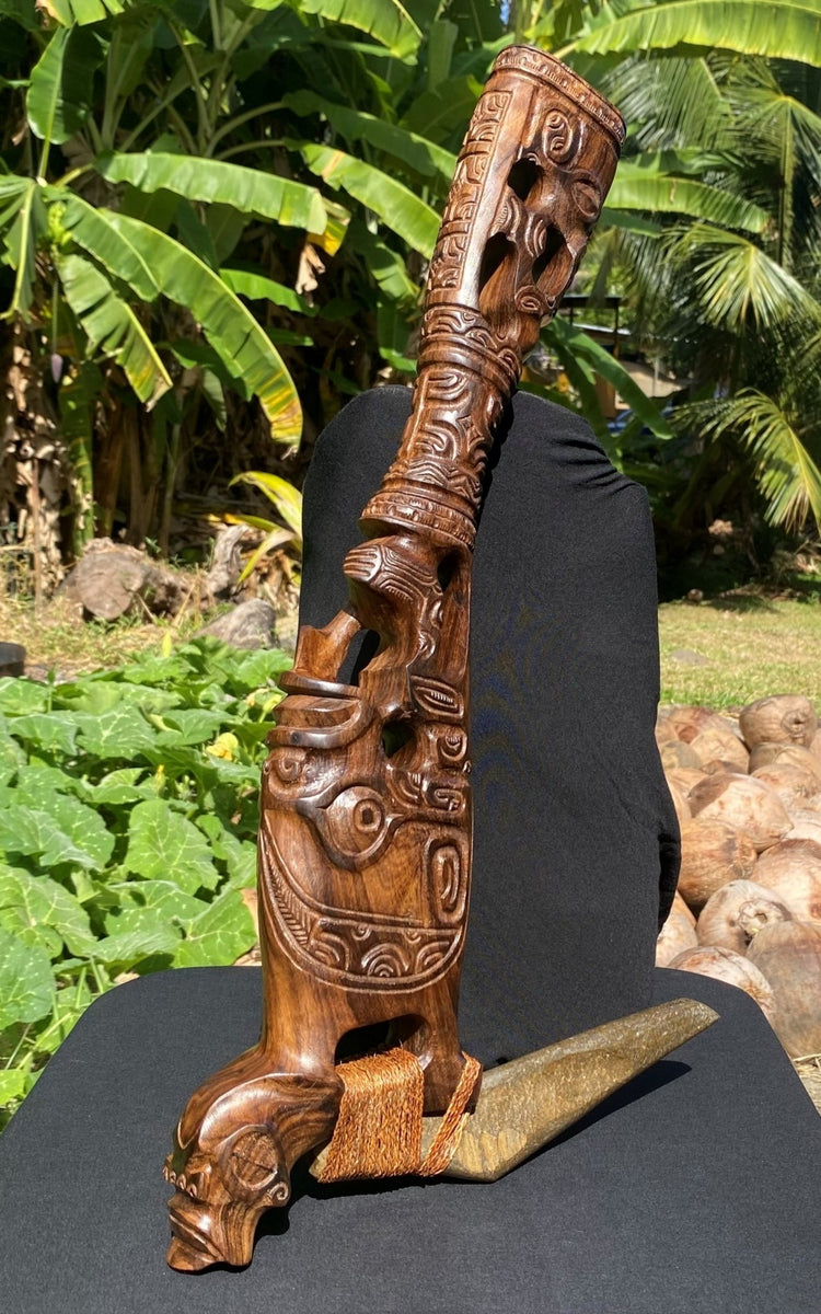 Marquesan adze - Kee toki – Cannibal Art