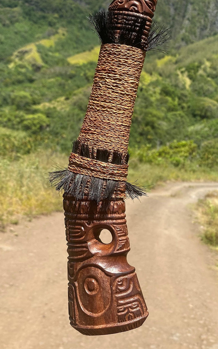Marquesan adze - Kee toki – Cannibal Art