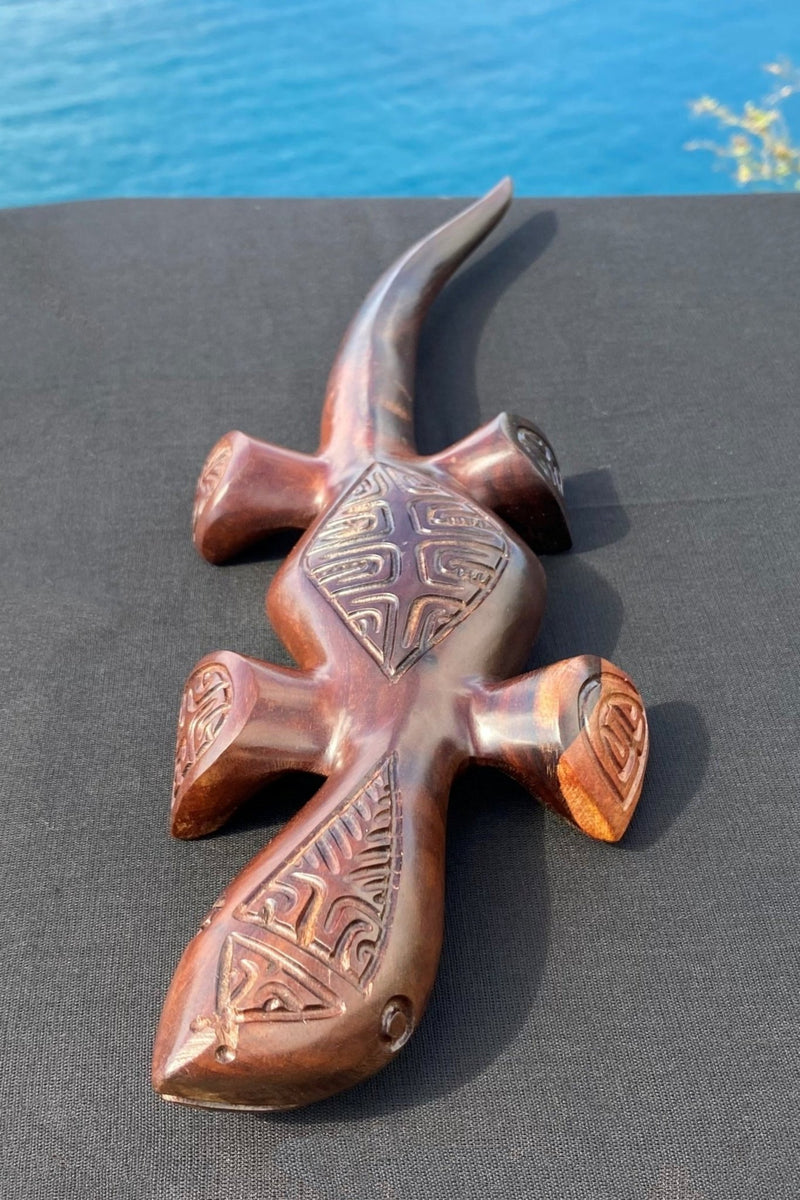 Marquesan Gecko Sculpture – Cannibal Art