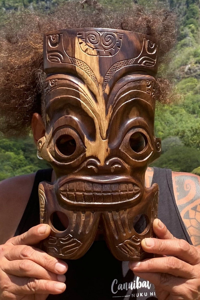 Marquesan mask – Cannibal Art