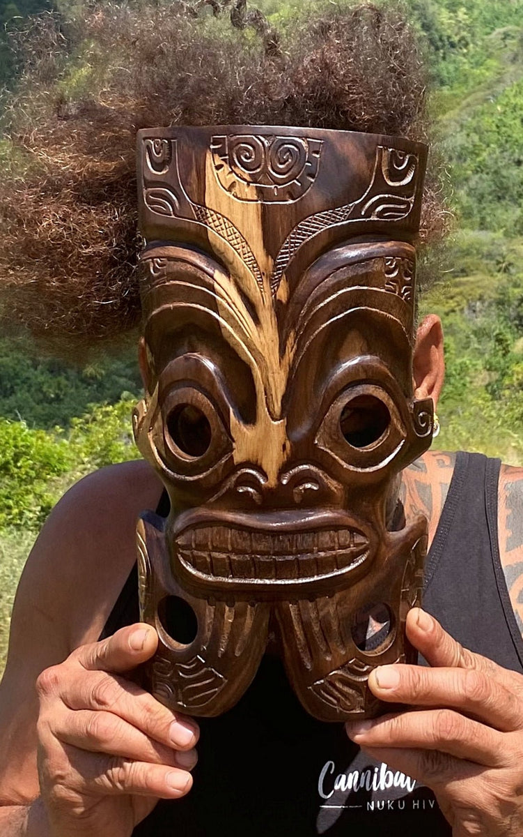 Marquesan mask – Cannibal Art