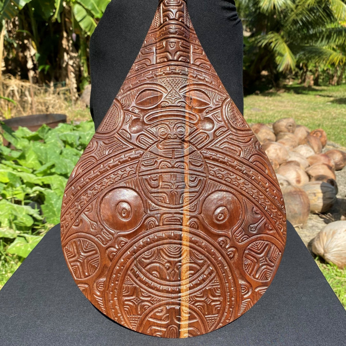 Tiki Canoe Paddle – Cannibal Art