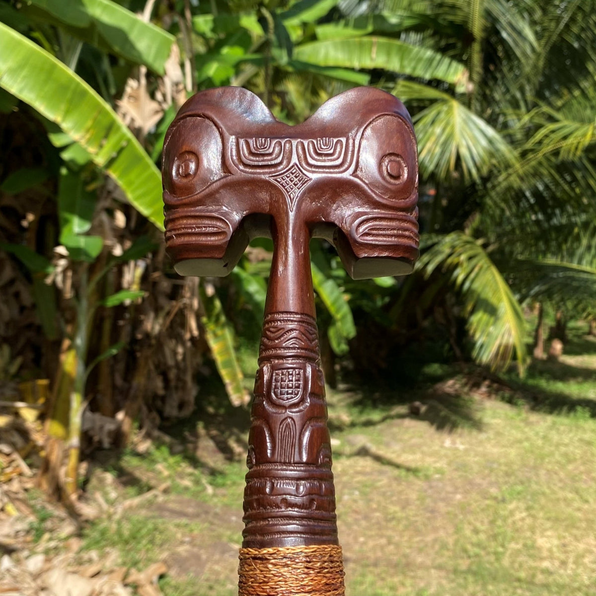 Tiki Canoe Paddle – Cannibal Art