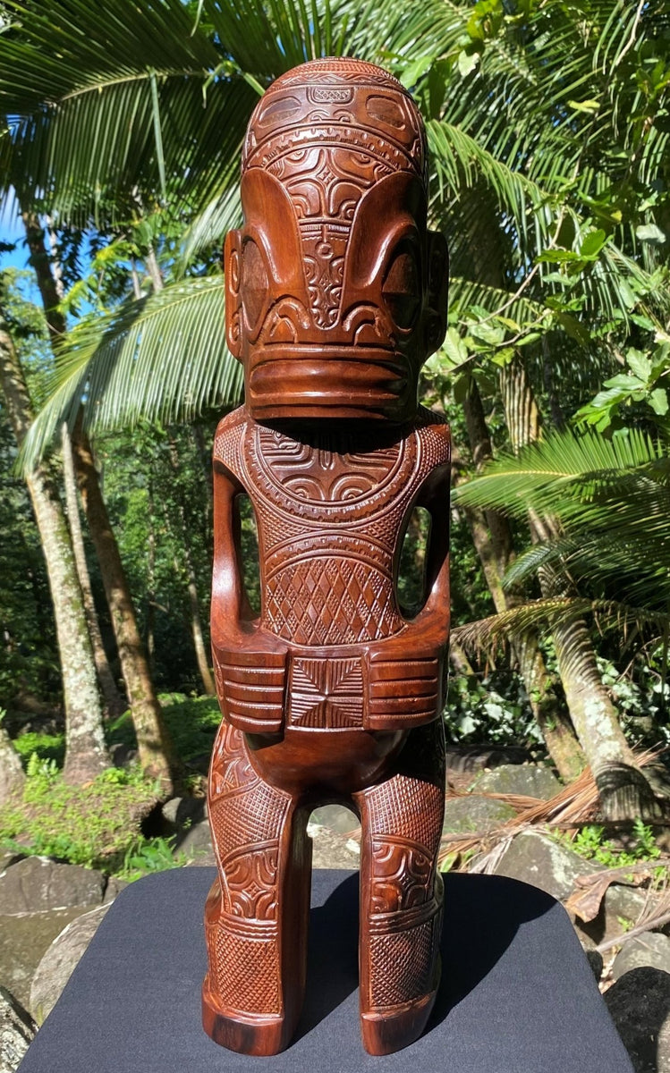 Marquesan tiki sculpture – Cannibal Art