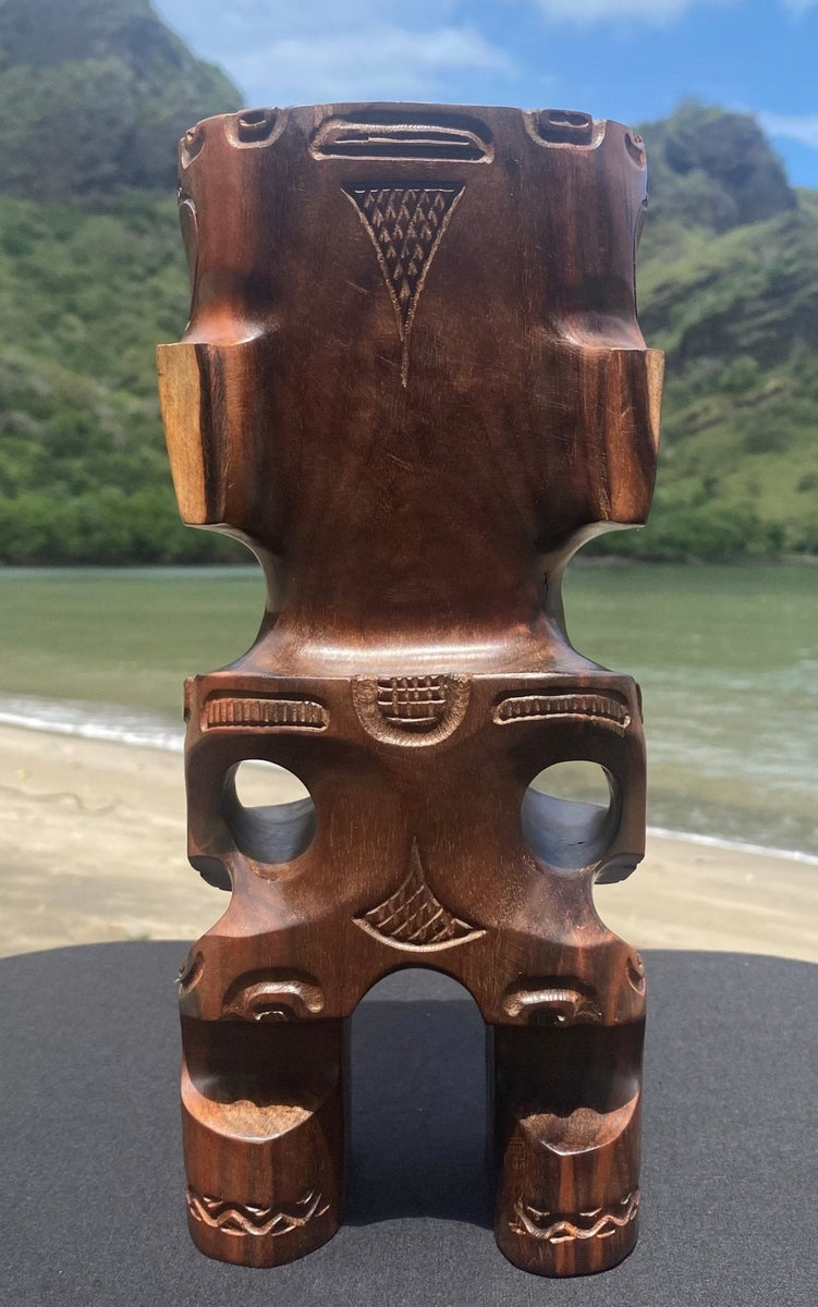 Marquesan tiki sculpture – Cannibal Art