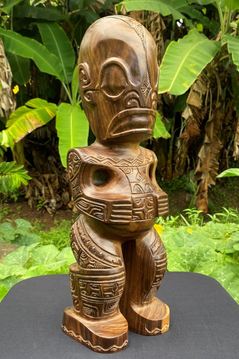 Marquesan tiki sculpture – Cannibal Art