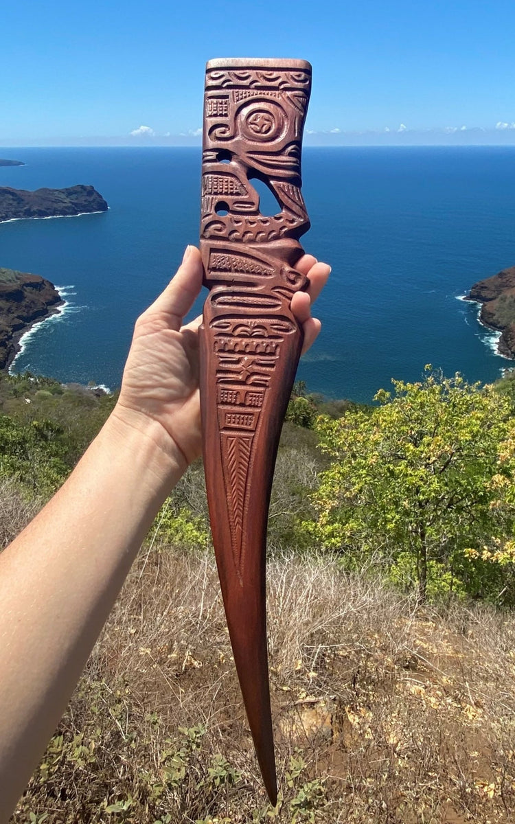 Tiki wall decoration ∿ 6 – Cannibal Art